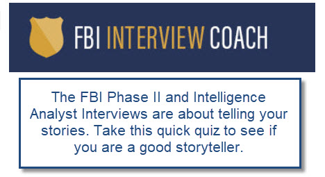 How well can you tell a story for FBI and IA